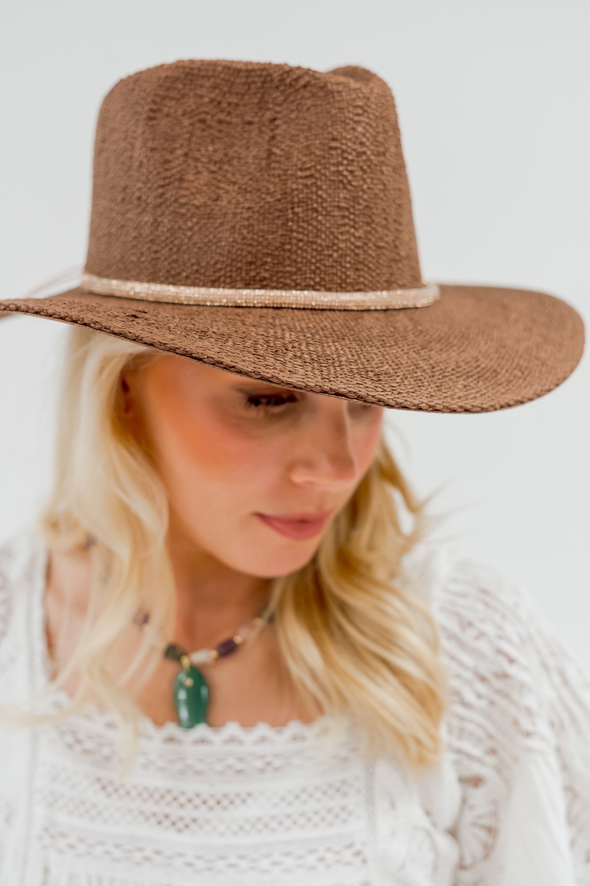 Priscilla Hat in Brown | Minette Boutique